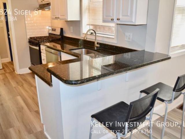 3 Br, 1 bath, Single Family 1824 Sigel St
