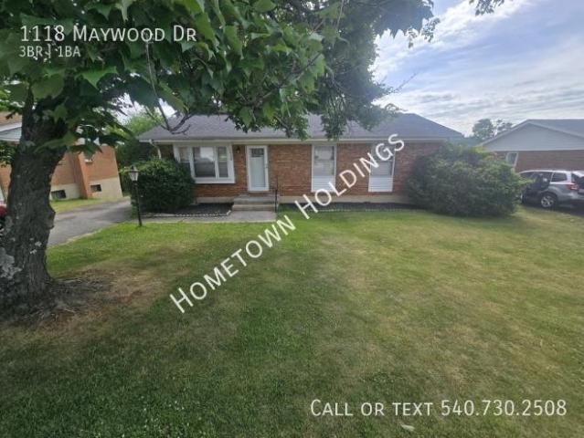 3 Br, 1 bath, Single Family 1118 Maywood Dr