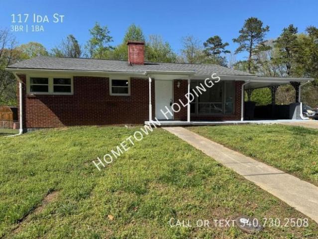 3 Br, 1 bath, Single Family 117 Ida St