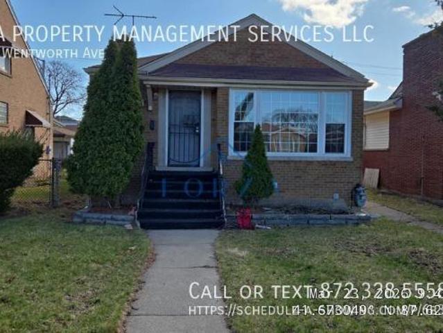 3 Br, 1 bath, Single Family 12141 S Wentworth Ave