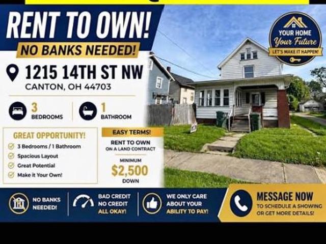 3 Br, 1 bath, Single Family 1216 14th St NW