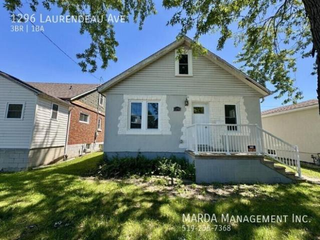 3 Br, 1 bath, Single Family 1296 Laurendeau Ave