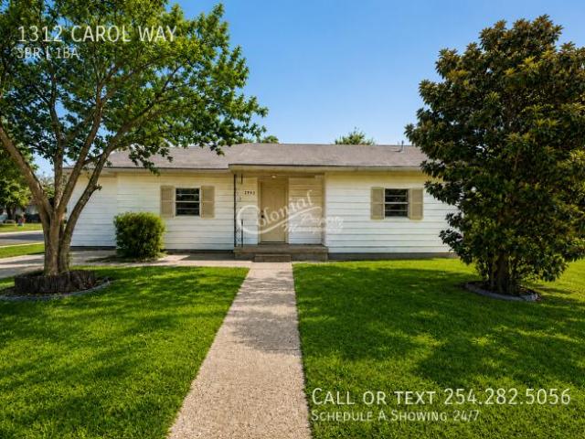 3 Br, 1 bath, Single Family 1312 Carol Way