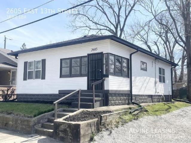 3 Br, 1 bath, Single Family 2605 East 13th Street