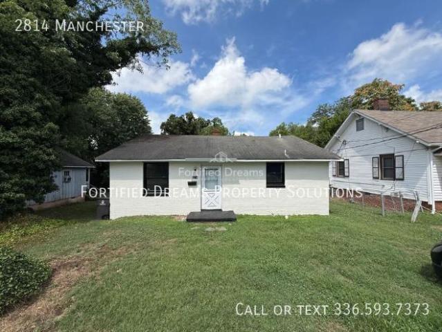 3 Br, 1 bath, Single Family 2814 Manchester St