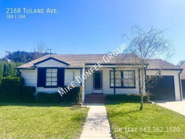 3 Br, 1 bath, Single Family 2168 Tulane Ave