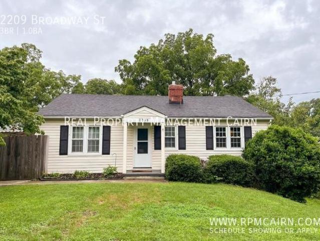 3 Br, 1 bath, Single Family 2209 Broadway St