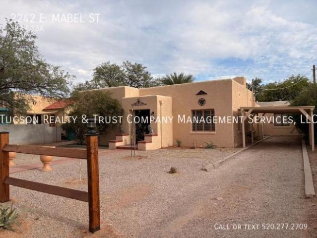 3 Br, 1 bath, Single Family 2242 E Mabel St