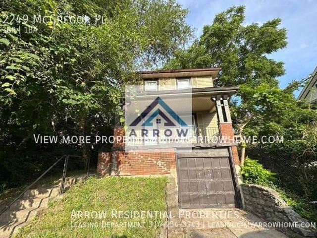 3 Br, 1 bath, Single Family 2249 Mcgregor Pl