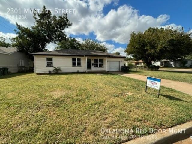 3 Br, 1 bath, Single Family 2301 Mustang Street