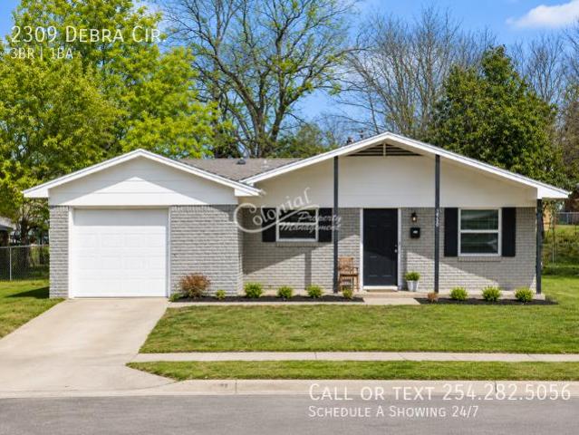 3 Br, 1 bath, Single Family 2309 Debra Cir
