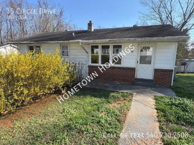 3 Br, 1 bath, Single Family 35 Circle Drive