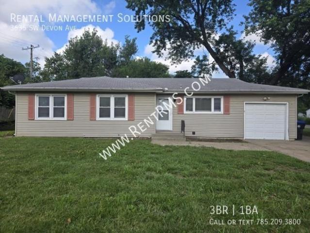 3 Br, 1 bath, Single Family 3635 Sw Devon Ave