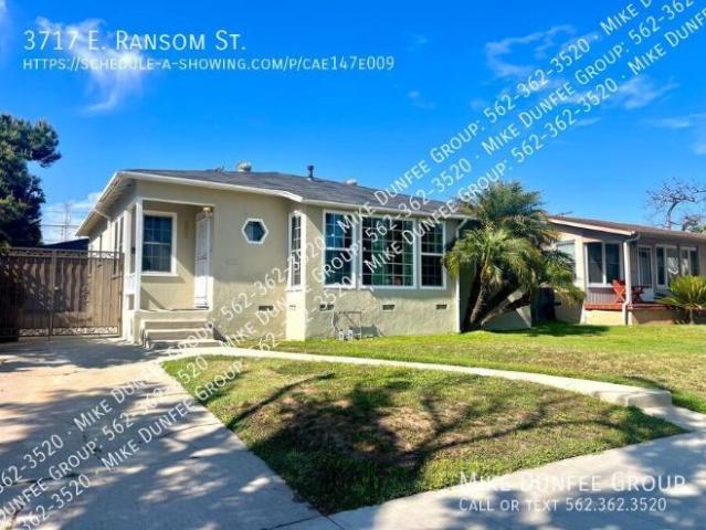 3 Br, 1 bath, Single Family 3717 E Ransom St