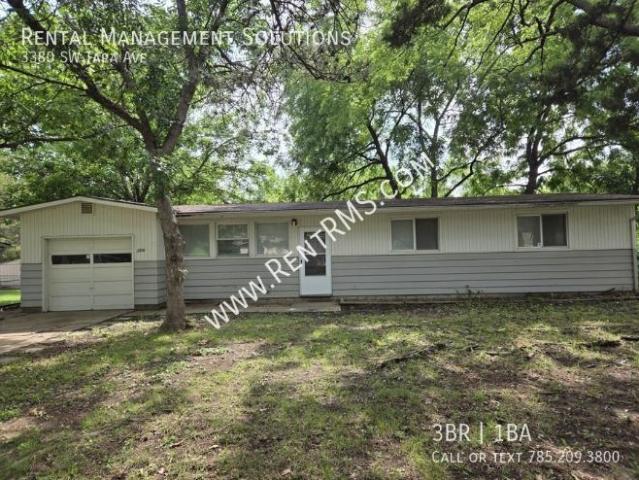 3 Br, 1 bath, Single Family 3380 Sw Tara Ave