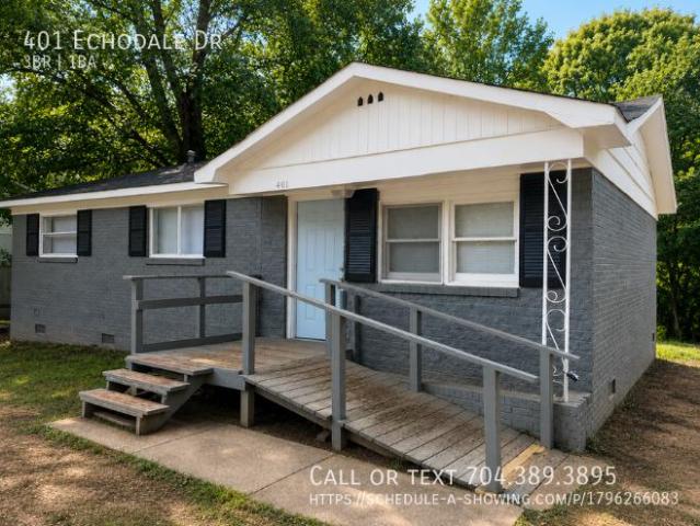 3 Br, 1 bath, Single Family 401 Echodale Dr