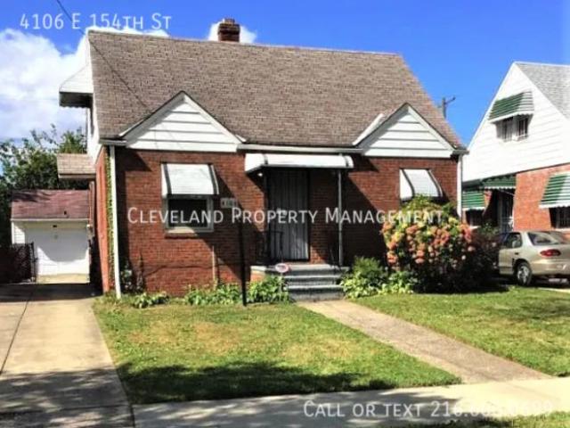 3 Br, 1 bath, Single Family 4106 E 154th St