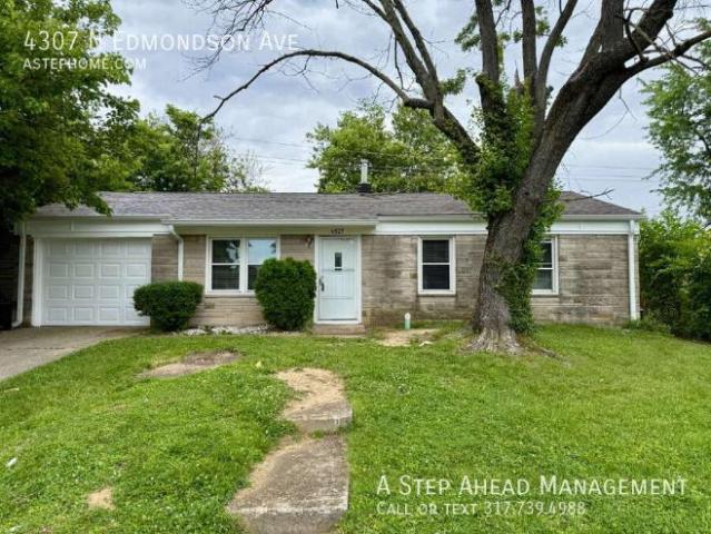 3 Br, 1 bath, Single Family 4307 N Edmondson Ave