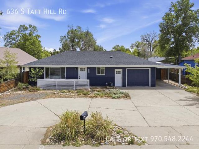 3 Br, 1 bath, Single Family 636 S Taft Hill Rd