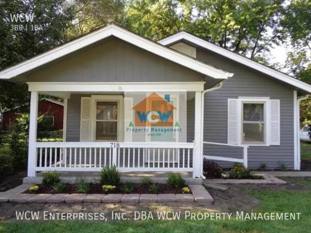 3 Br, 1 bath, Single Family 718 Walnut St