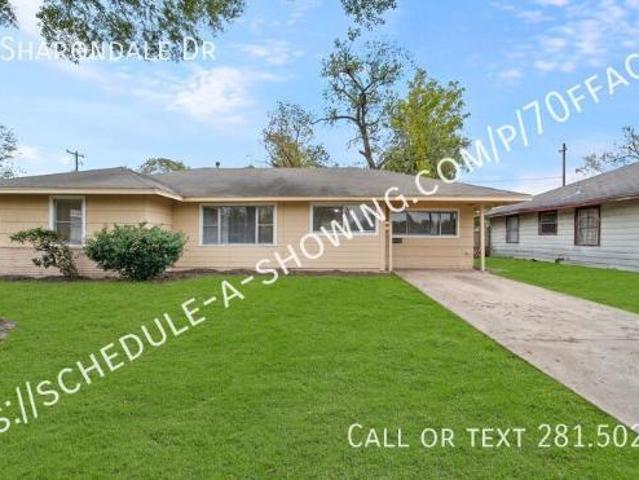 3 Br, 1 bath, Single Family 8018 Sharondale Dr