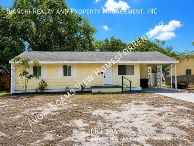 3 Br, 1 bath, Single Family 930 Alcazar Way S