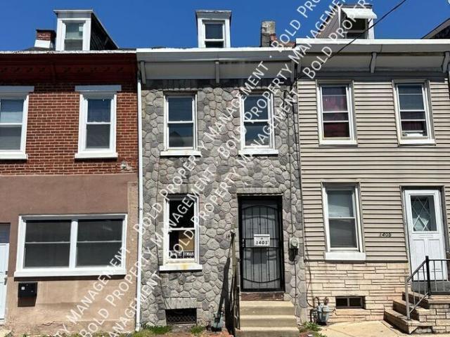 3 BR, 1 BA Apartment 1403 Cotton St Reading, PA 19602