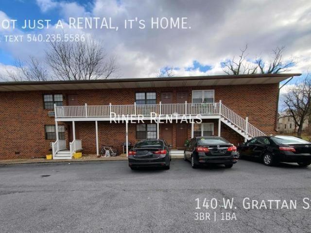 3 BR, 1 BA Apartment 140 W. Grattan Street, Harrisonburg, VA 22801