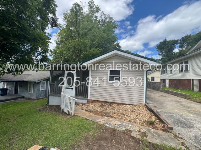 3 BR, 1 BA Apartment 1416 Elizabeth Avenue, Birmingham, AL 35217