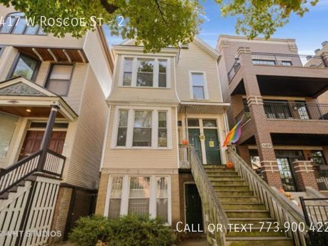3 BR, 1 BA Apartment 1417 W Roscoe St, Chicago, IL 60657