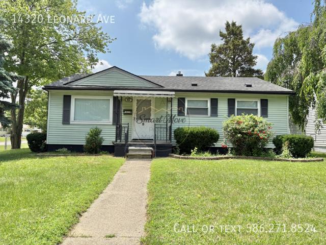 3 BR, 1 BA Apartment 14320 Leonard Ave, Warren, MI 48089