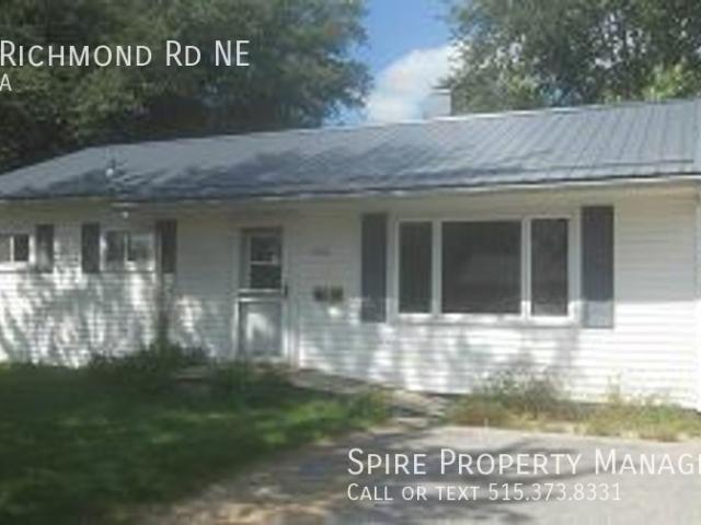 3 BR, 1 BA Apartment 1504 Richmond Rd NE, Cedar Rapids, IA 52402
