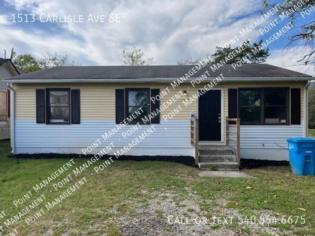 3 BR, 1 BA Apartment 1513 Carlisle Ave SE, Roanoke, VA 24014