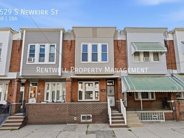 3 BR, 1 BA Apartment 1529 S Newkirk St, Philadelphia, PA 19146