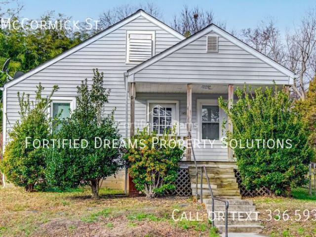 3 BR, 1 BA Apartment 1540 McCormick St Greensboro, NC 27403