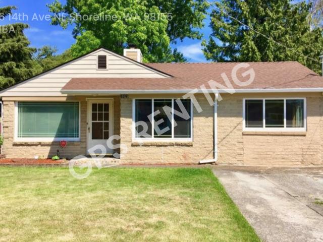 3 BR, 1 BA Apartment 15526 14th Ave NE, Shoreline, WA 98155