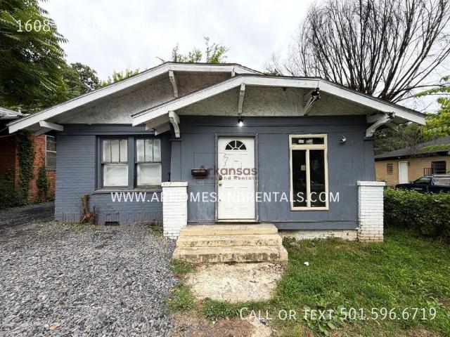 3 BR, 1 BA Apartment 1608 S. Cedar Street, Little Rock, AR 72204