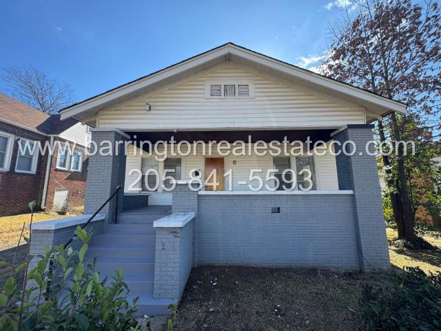 3 BR, 1 BA Apartment 1617 42nd Street Ensley, Birmingham, AL 35208