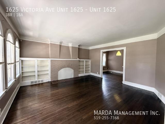 3 BR, 1 BA Apartment 1625 Victoria Ave Unit 1625, Windsor, ON N8X 1P6