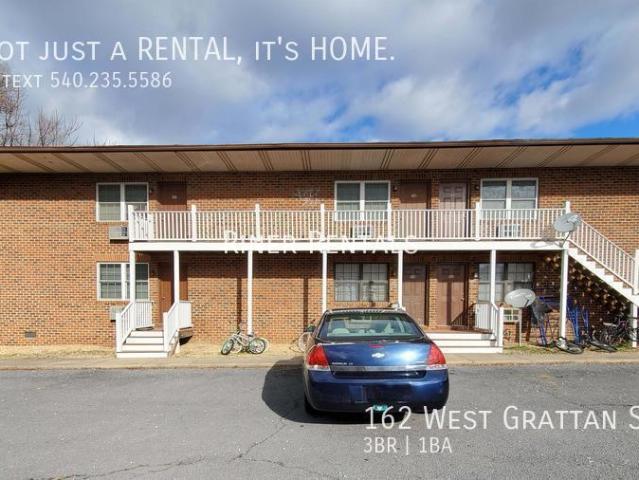 3 BR, 1 BA Apartment 162 West Grattan Street, Harrisonburg, VA 22801