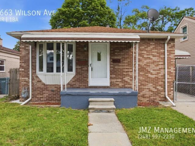 3 BR, 1 BA Apartment 1663 Wilson Ave, Lincoln Park, MI 48146
