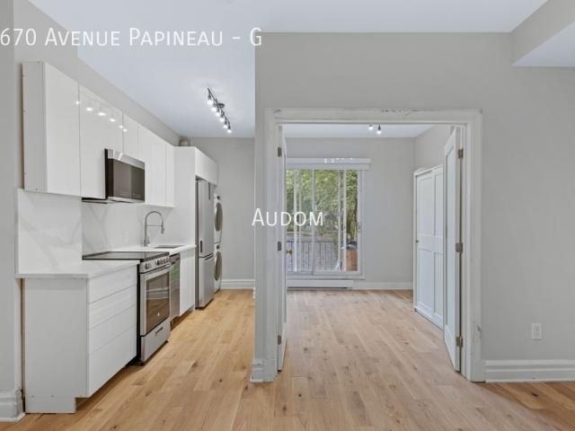 3 BR, 1 BA Apartment 1670 Avenue Papineau, MontrÃ©al, QC H2K 4H9