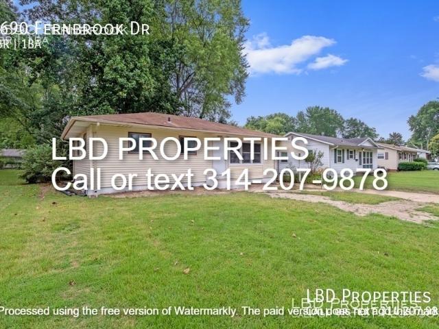 3 BR, 1 BA Apartment 1690 Fernbrook Dr, Florissant, MO 63031