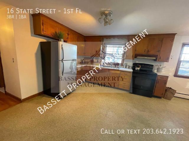 3 BR, 1 BA Apartment 16 State Street 1st Fl, New Britain, CT 06051