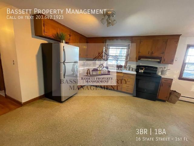 3 BR, 1 BA Apartment 16 State Street 1st Fl, New Britain, CT 06051