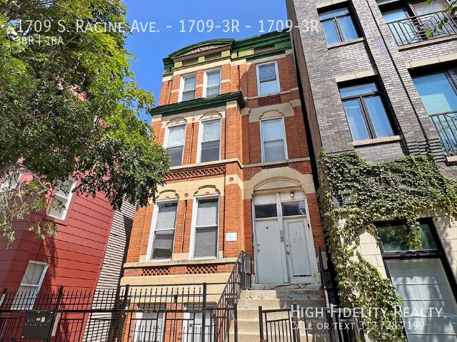 3 BR, 1 BA Apartment 1709 S. Racine Ave. 1709 3R, Chicago, IL 60608
