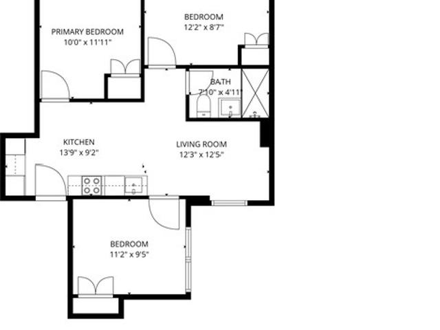 3 BR, 1 BA Apartment 175 Hemenway St, Unit 6, Boston, MA 02115