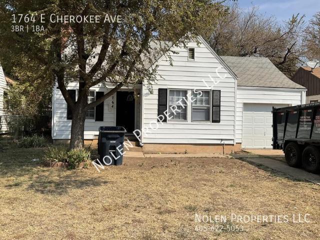 3 BR, 1 BA Apartment 1764 E Cherokee Ave, Enid, OK 73701