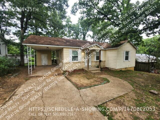 3 BR, 1 BA Apartment 1805 W 35th, North Little Rock, AR 72118