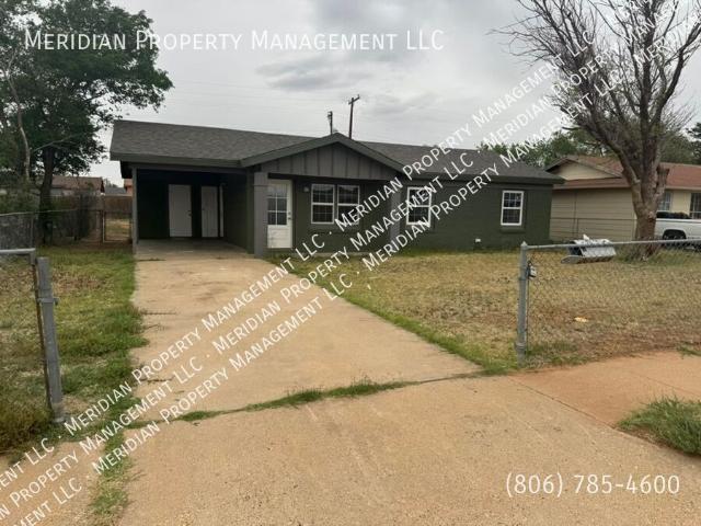 3 BR, 1 BA Apartment 1815 E Amherst, Lubbock, TX 79403